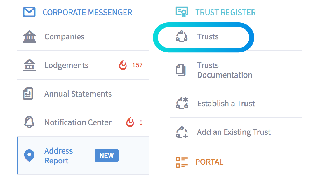 How to export my list of trusts to excel – NowInfinity